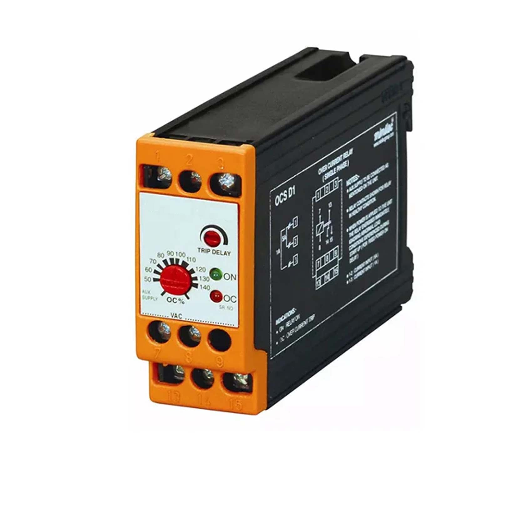 Phase Failure Relay-Model: D1HLS1,3φ-3W, Under & Over Voltage Cutout-R